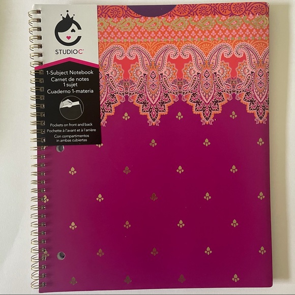 Carolina Pad | Office | Studio C The Taj Mahal Subject Spiral Notebook ...